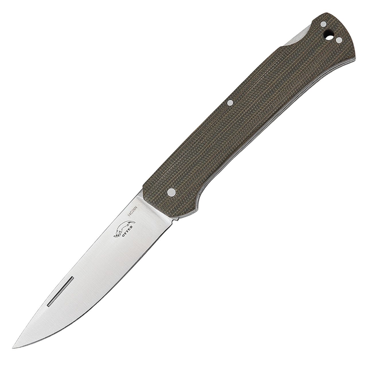 OTTER "Finn" Micarta grün | 155_MI_GR