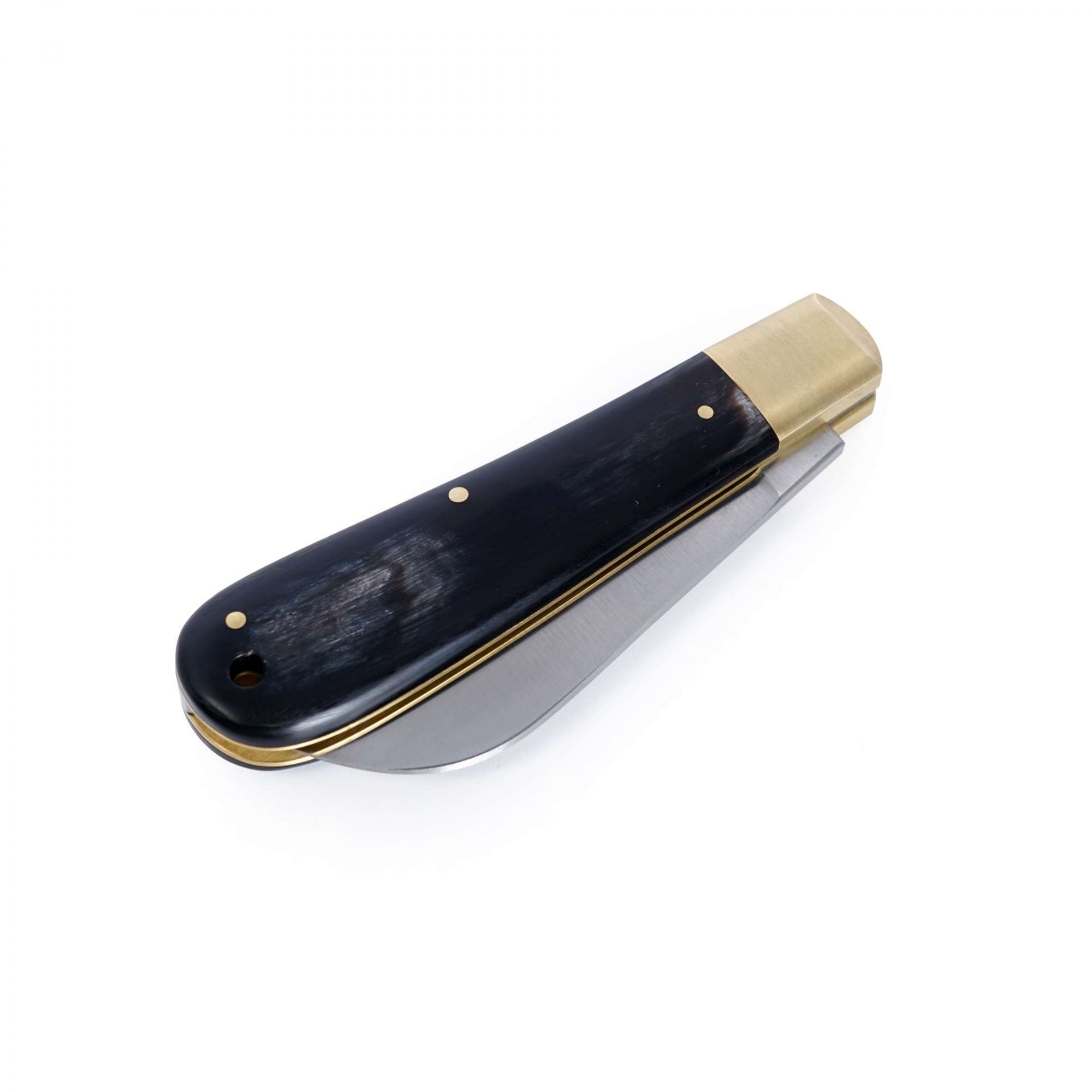 Otter Messer Ankermesser Bunthorn groß | Handgefertigtes Messer aus ...